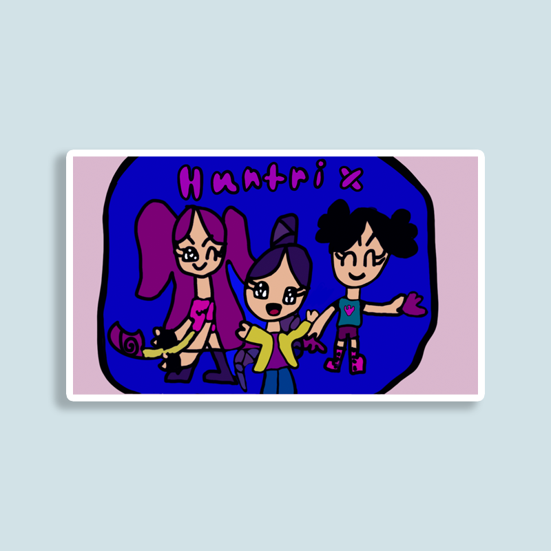 Huntrix Sticker – Made By Lily – LULILY Designs